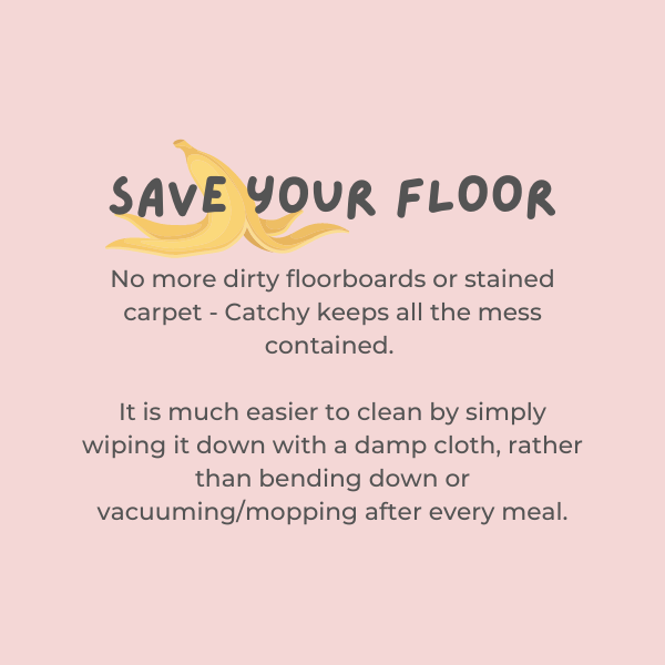 High Chair Catchy & Feeding Accessories | Food & Mess Catcher | Catchy